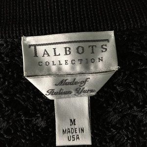 Talbots | Sweaters | Talbots Collection Black Short Sleeve Sweater ...